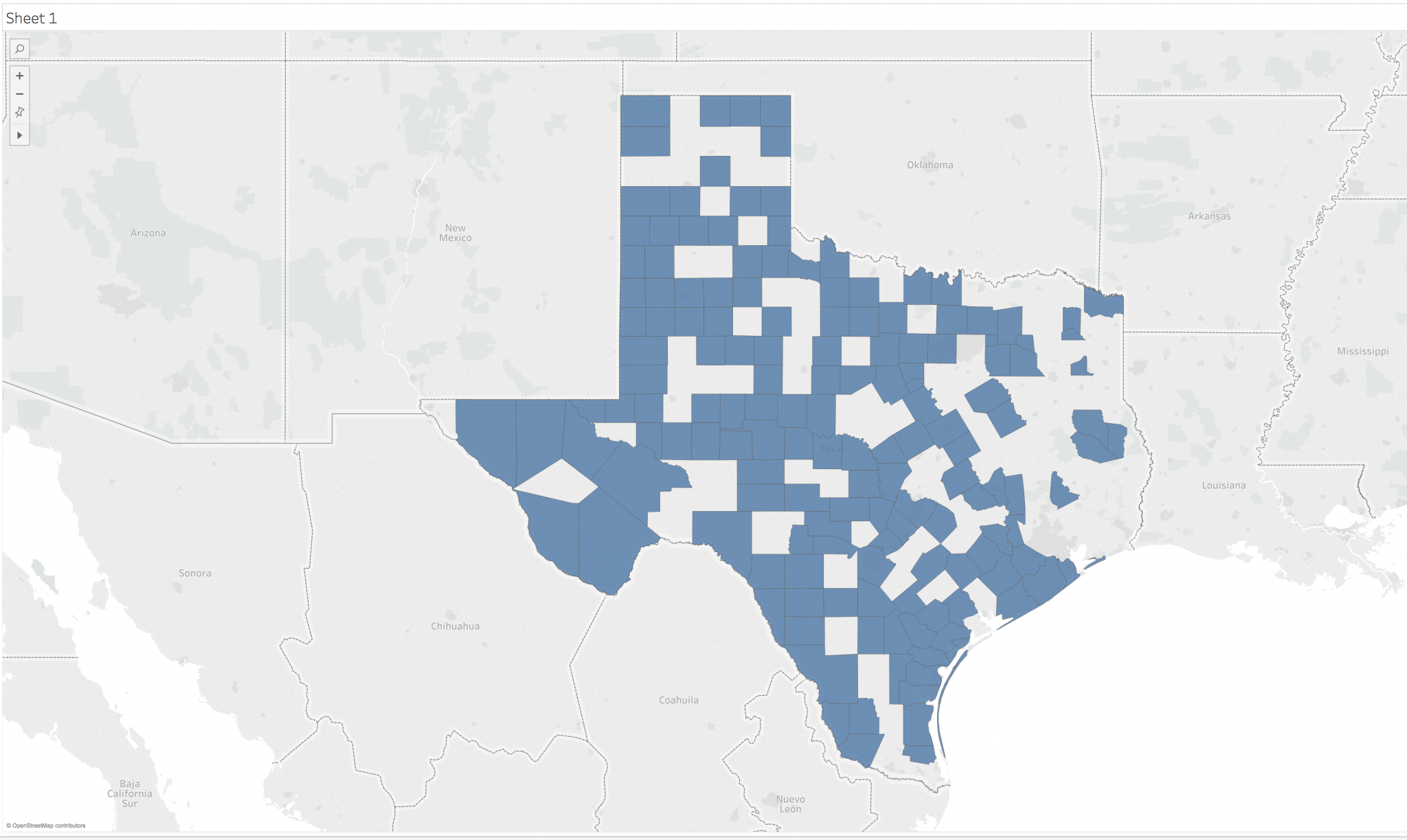 TSHA's Texas Almanac - historical data science analysis